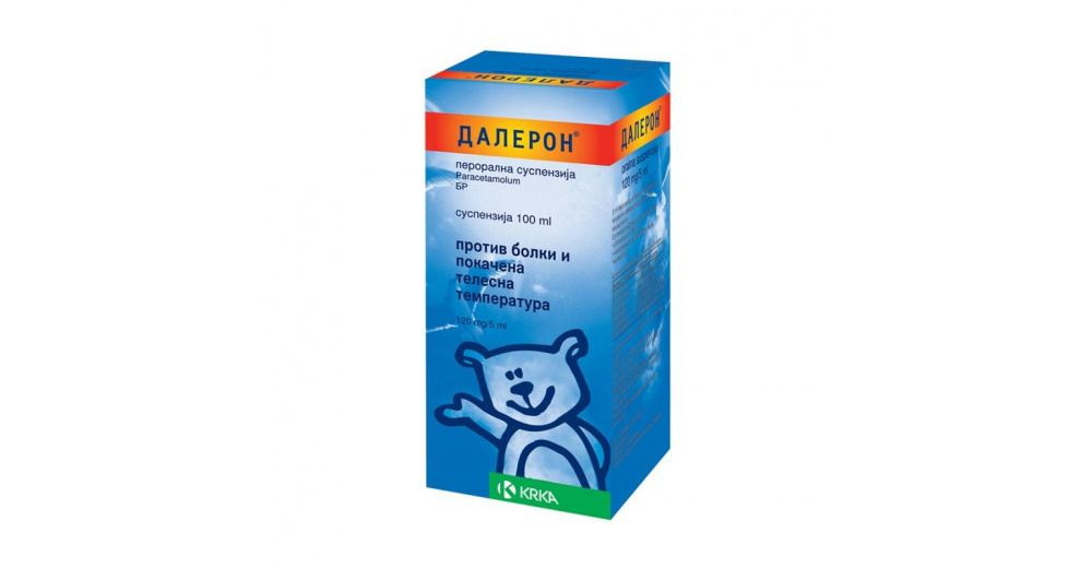 Daleron сируп за деца 100ml :: ПЗУ Аптека Виа Фарм