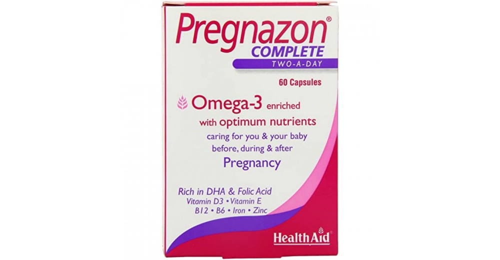 Pregnazon complete капсули за трудници и доилки :: ПЗУ Аптека Виа Фарм