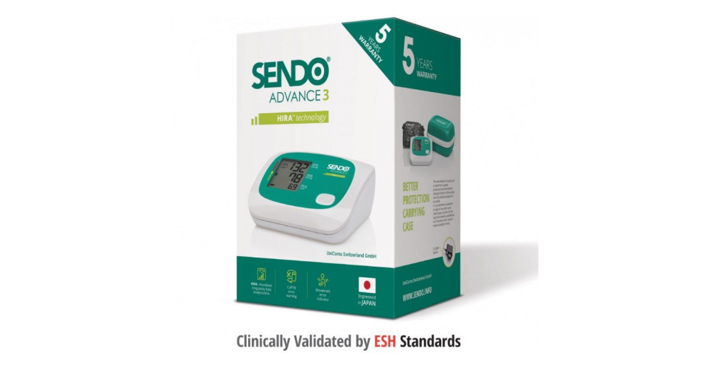SENDO ADVANCE 3 дигитален мерач на крвен притисок :: ПЗУ Аптека Виа Фарм
