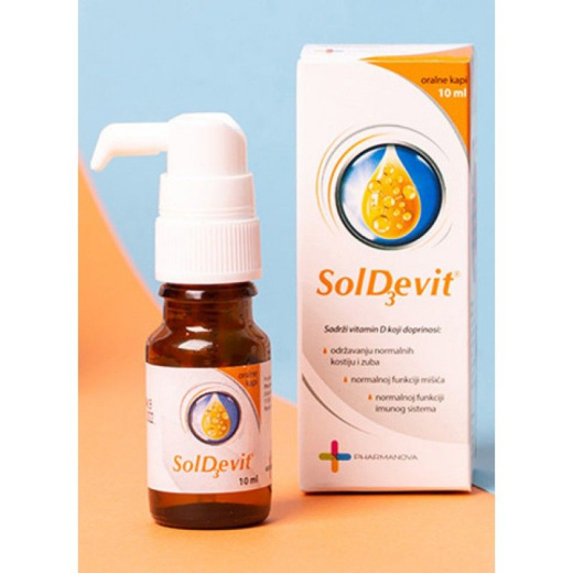 SolDevit 400IU орални капки 10ml :: ПЗУ Аптека Виа Фарм