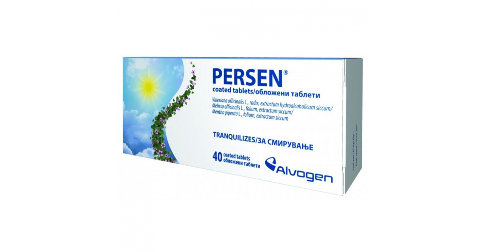 Persen таблети за возрасни,40 таблети :: ПЗУ Аптека Виа Фарм