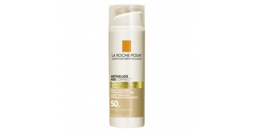 LA ROCHE-POSAY ANTHELIOS AGE CORRECT SPF 50 тониран крем за заштита од ...