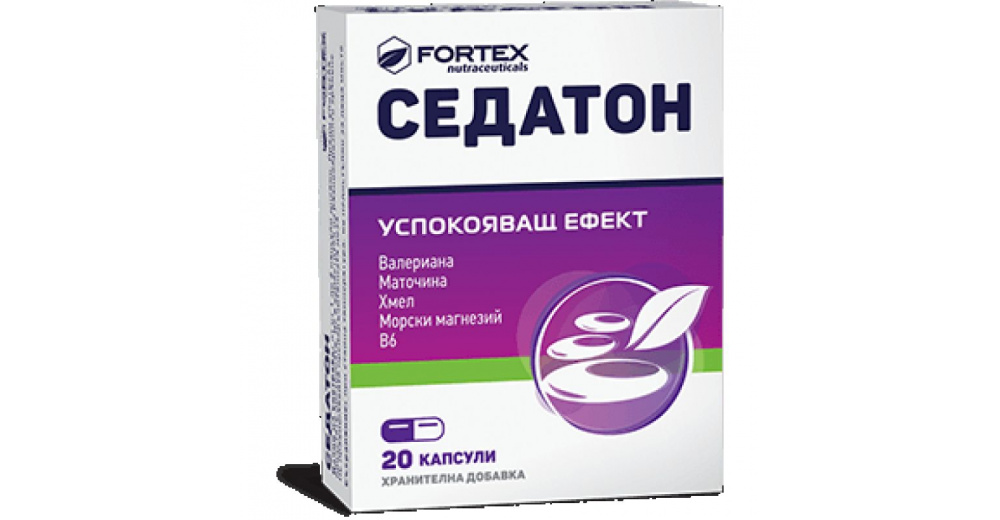 Sedaton капсули за возрасну,20 капсули :: ПЗУ Аптека Виа Фарм