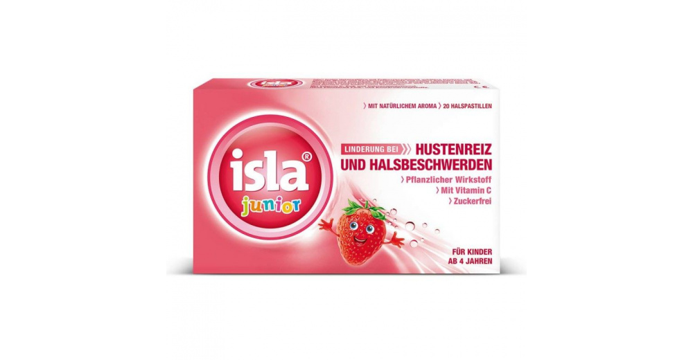 Isla Junior пастили за деца од исландски лишај, 20 пастили :: ПЗУ ...