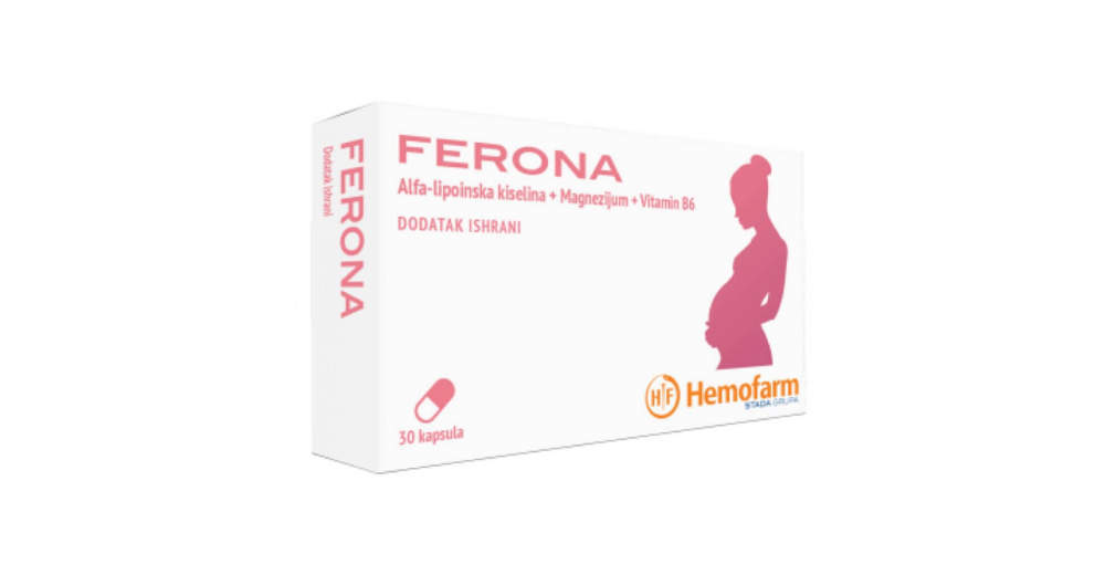 Ferona капсули за трудници, 30 капсули :: ПЗУ Аптека Виа Фарм