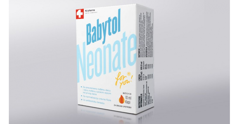 Babytol Neonate капки за бебиња, 10ml :: ПЗУ Аптека Виа Фарм