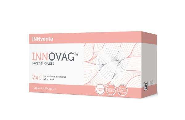 INNOVAG вагинални таблети, 7 вагинални таблети :: ПЗУ Аптека Виа Фарм