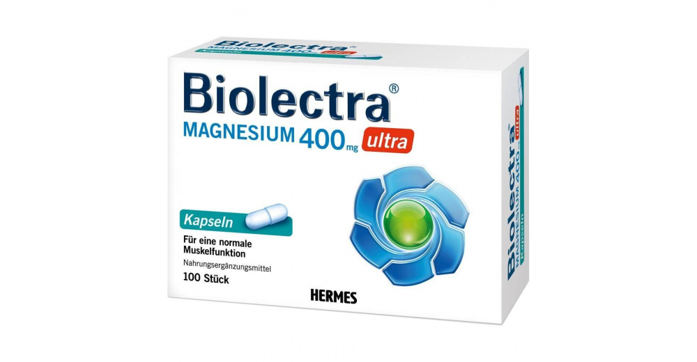 Biolectra Magnesium 400 mg Ultra капсули, 20 капсули :: ПЗУ Аптека Виа Фарм