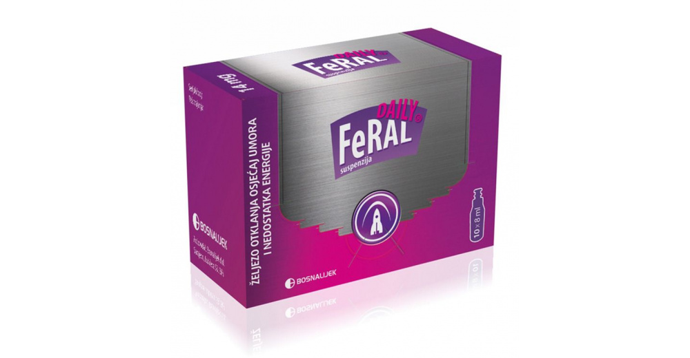 Feral Daily 14mg суспензија, 10 ампули :: ПЗУ Аптека Виа Фарм