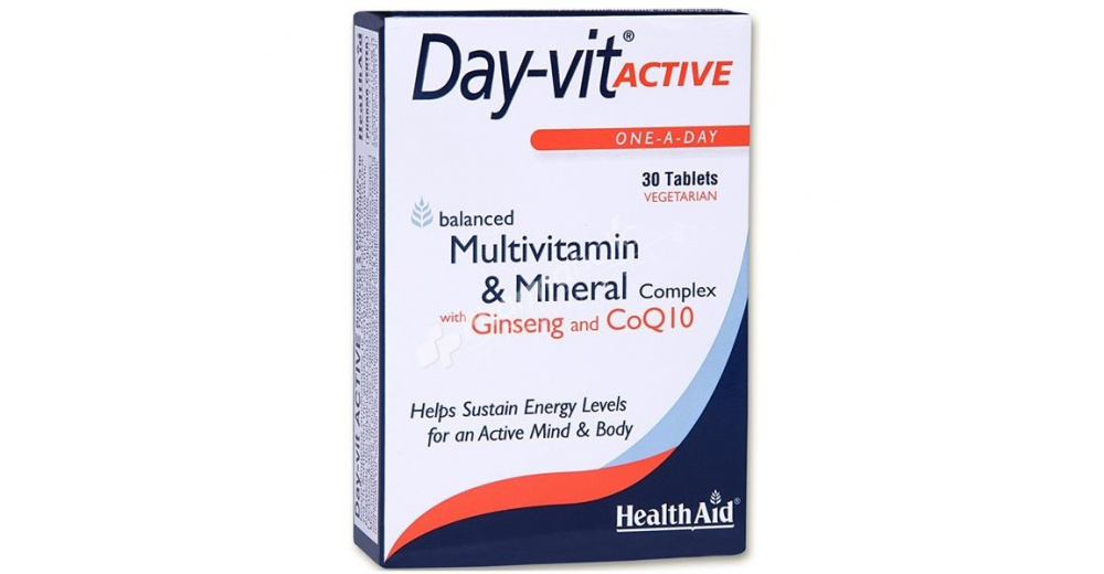 Day-vit Active таблети, 30 таблети :: ПЗУ Аптека Виа Фарм