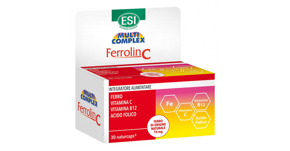 MULTI COMPLEX Ferrolin C капсули, 30 капсули :: ПЗУ Аптека Виа Фарм
