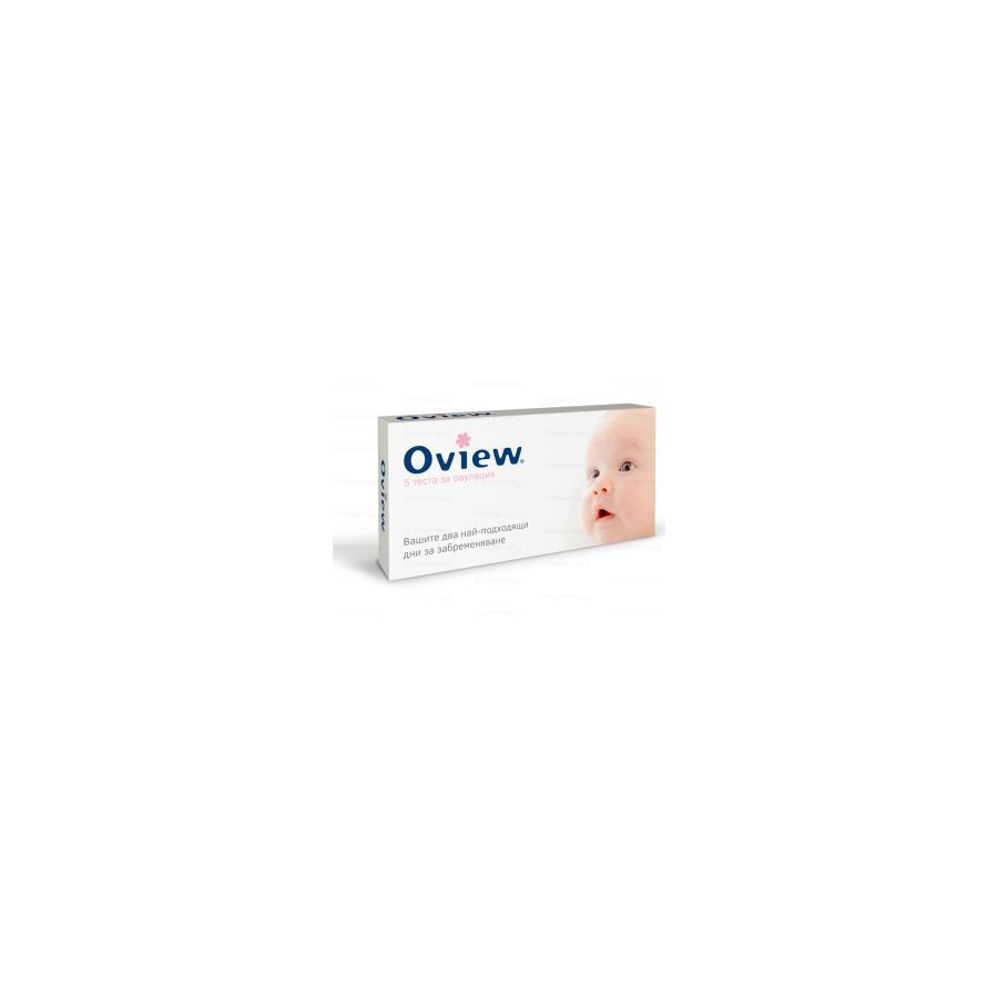 Oview тест за овулација, 5 теста :: ПЗУ Аптека Виа Фарм