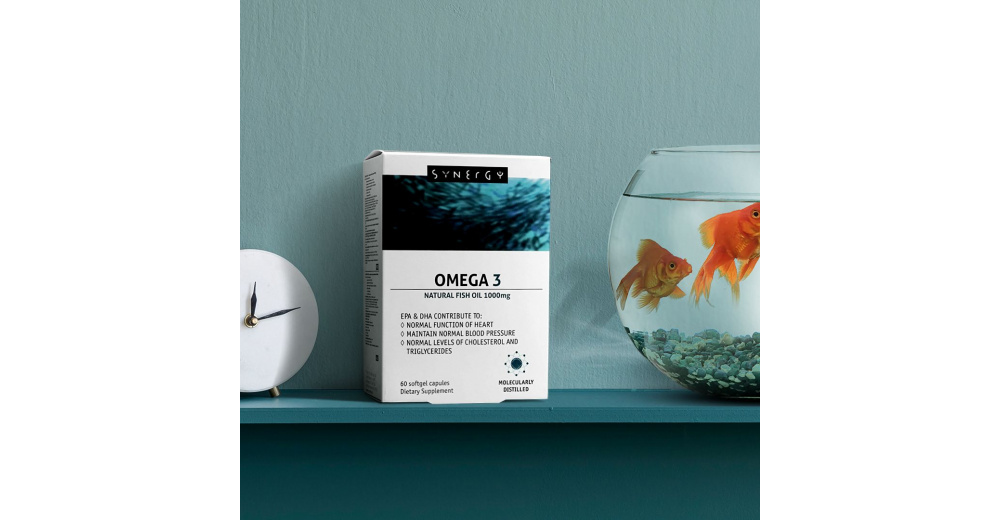 Synergy OMEGA 3 1000mg капсули, 60 капсули :: ПЗУ Аптека Виа Фарм