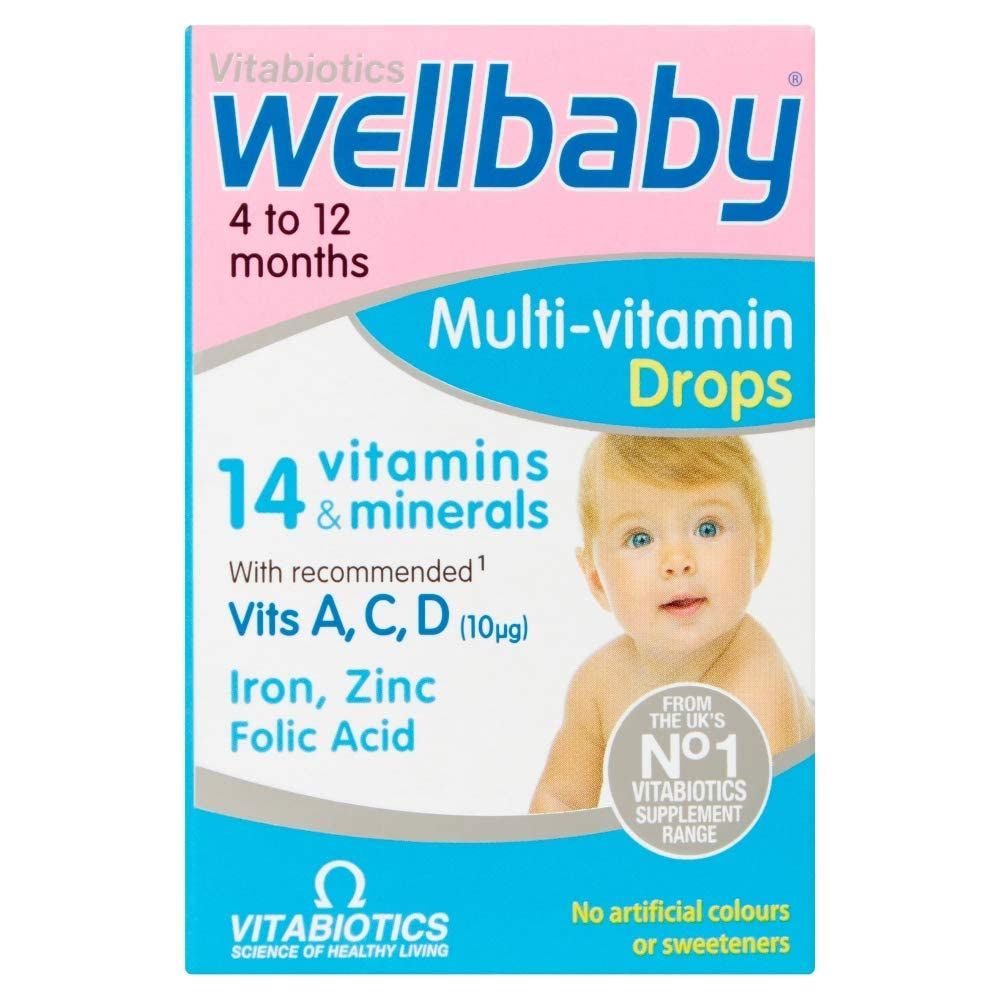Wellbaby Multi-vitamin капки 30ml :: ПЗУ Аптека Виа Фарм