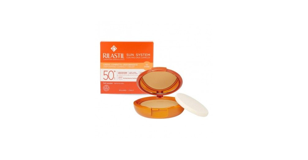 Rilastil Sun System Spf 50 02 Dore компактна крема ПЗУ Аптека Виа Фарм