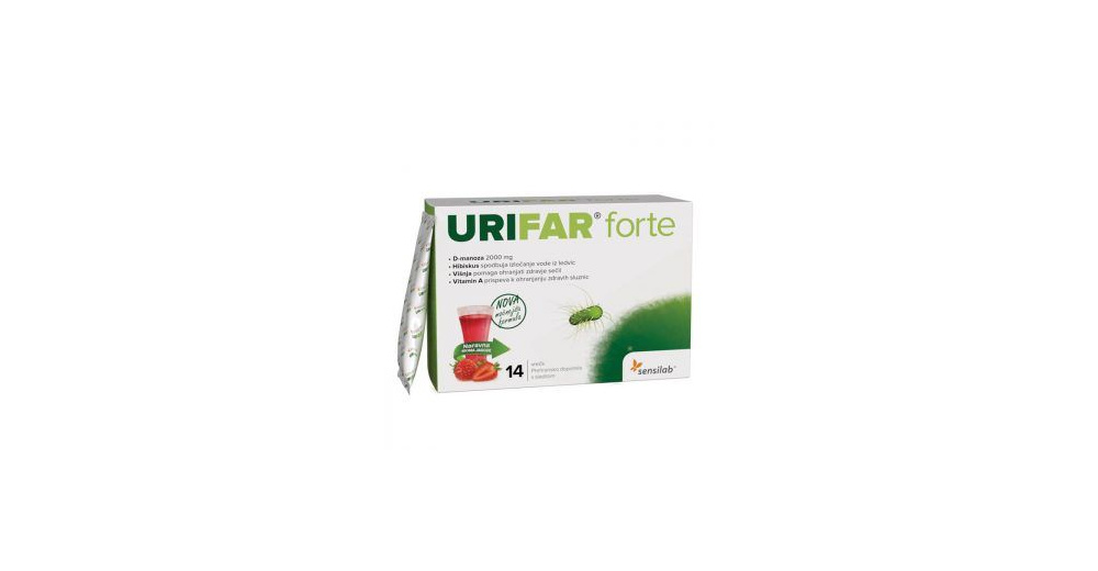 URIFAR forte ќесички, 14 ќесички :: ПЗУ Аптека Виа Фарм