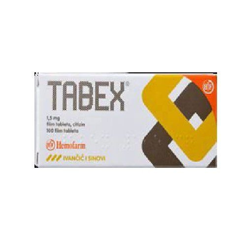 Tabex 1.5mg таблети, 100 таблети :: ПЗУ Аптека Виа Фарм