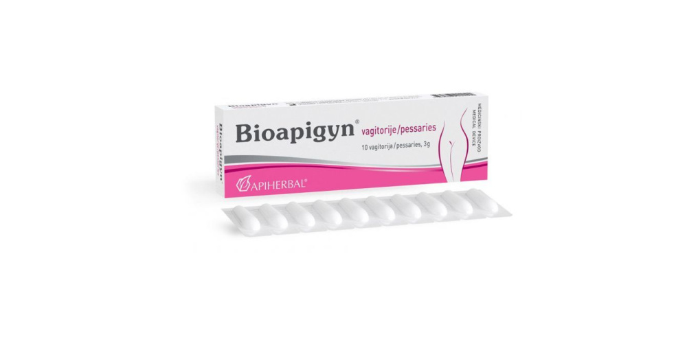 Bioapigyn вагиналети, 10 вагиналети :: ПЗУ Аптека Виа Фарм