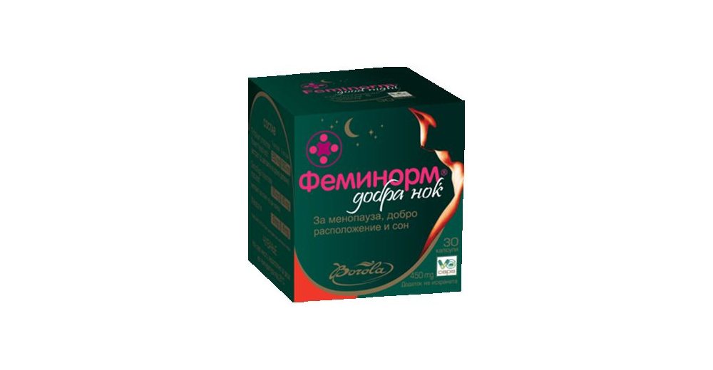 Feminorm good night капсули, 30 капсули :: ПЗУ Аптека Виа Фарм