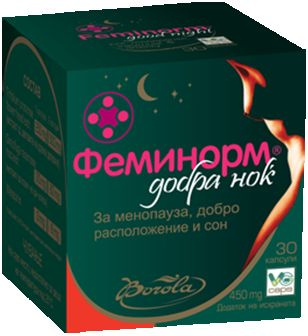 Feminorm good night капсули, 30 капсули :: ПЗУ Аптека Виа Фарм