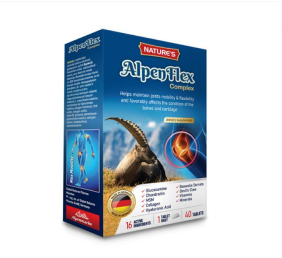 AlpenFlex Complex таблети, 40 таблети :: ПЗУ Аптека Виа Фарм