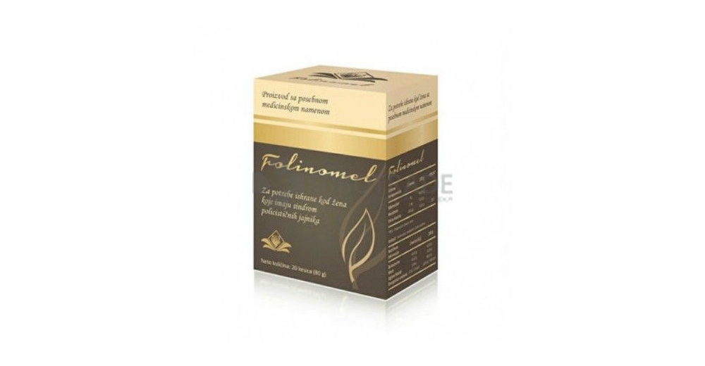 Folinomel ќесички, 20 ќесички :: ПЗУ Аптека Виа Фарм