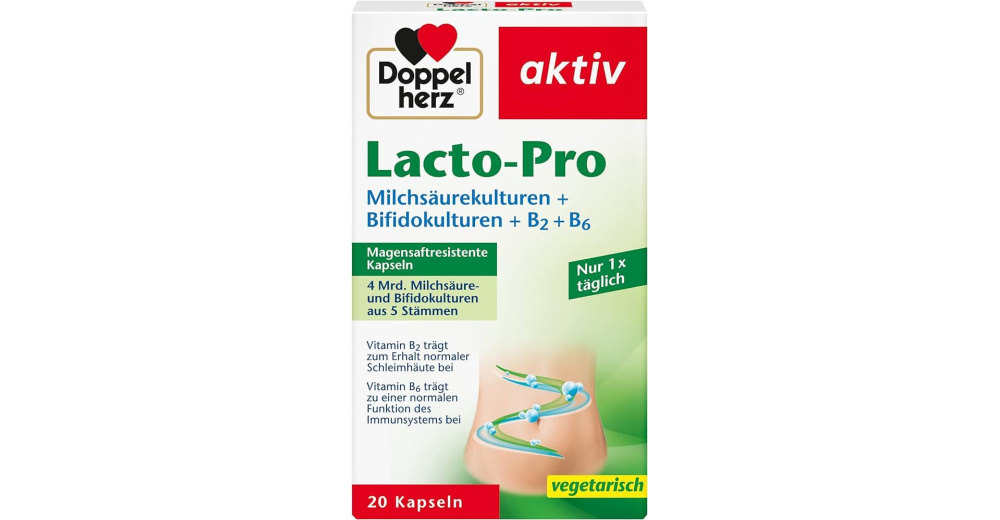 Lacto-Pro капсули, 20 капсули :: ПЗУ Аптека Виа Фарм
