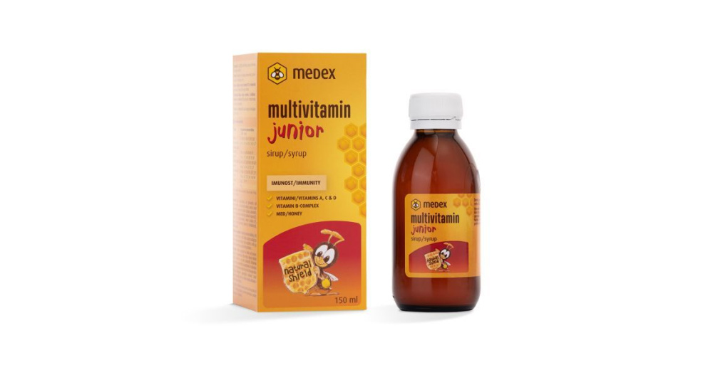 MEDEX Multivitamin junior сируп 150ml :: ПЗУ Аптека Виа Фарм