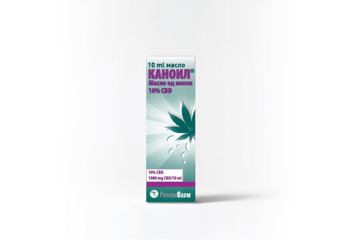 KANOIL 10% CBD Масло од коноп 10ml :: ПЗУ Аптека Виа Фарм