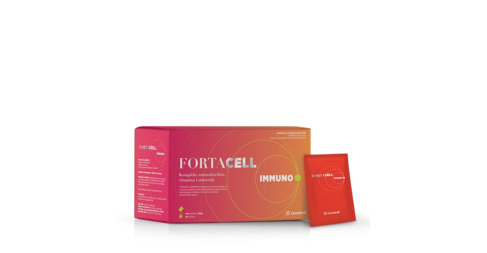 FORTACELL IMMUNO ќесички, 30 ќесички :: ПЗУ Аптека Виа Фарм