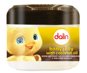 Dalin baby jelly with coconut oil бебешки вазелин 100ml :: ПЗУ Аптека ...
