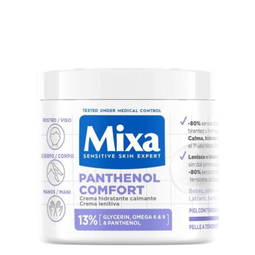 Mixa Panthenol Comfort крем за обновување на заштитната бариера на ...