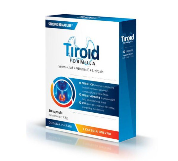 Tiroid FORMULA капсули, 30 капсули :: ПЗУ Аптека Виа Фарм
